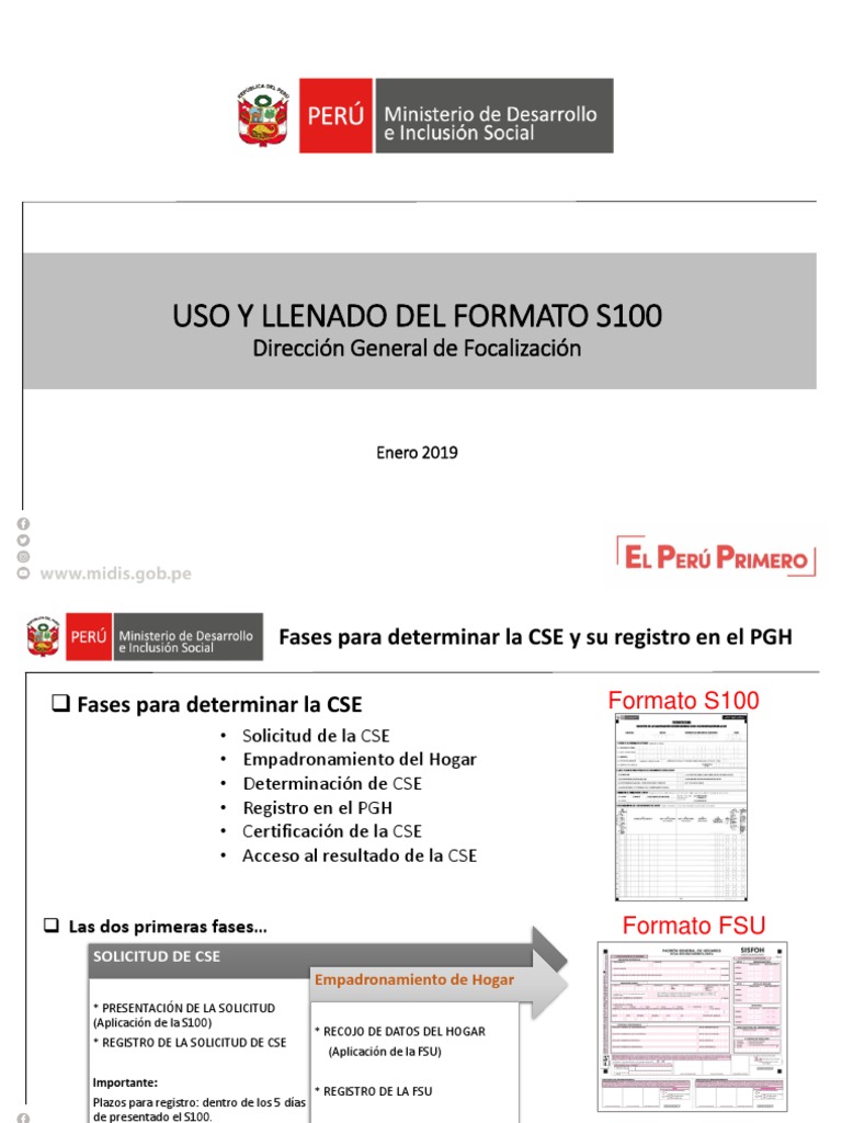Pasos para Desestimar Una s100 en El Sigof | PDF | Escritura ...