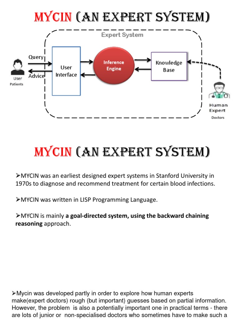 Mycin expert system diagnosis blood infections | PDF | Areas Of ...