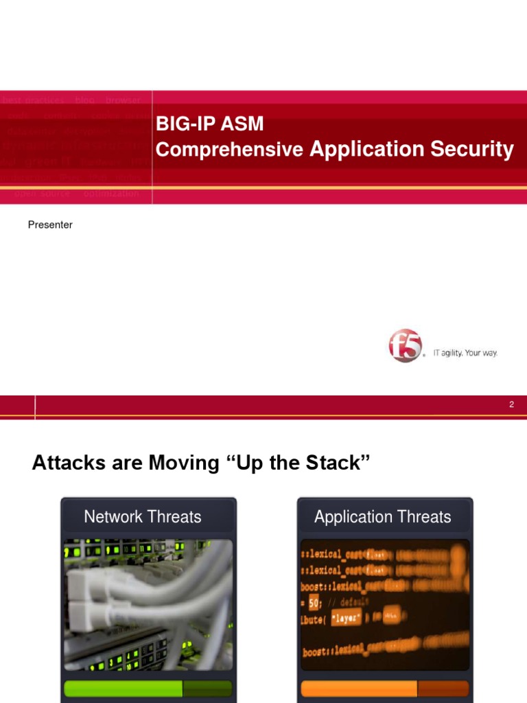 Big-Ip Asm Comprehensive: Application Security | PDF | Denial Of ...