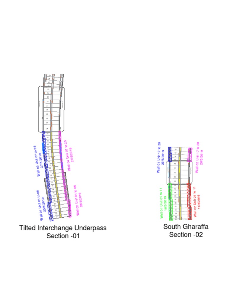 Gharrafa Underpass Layout For Progress (05.05.2019) 14may | PDF