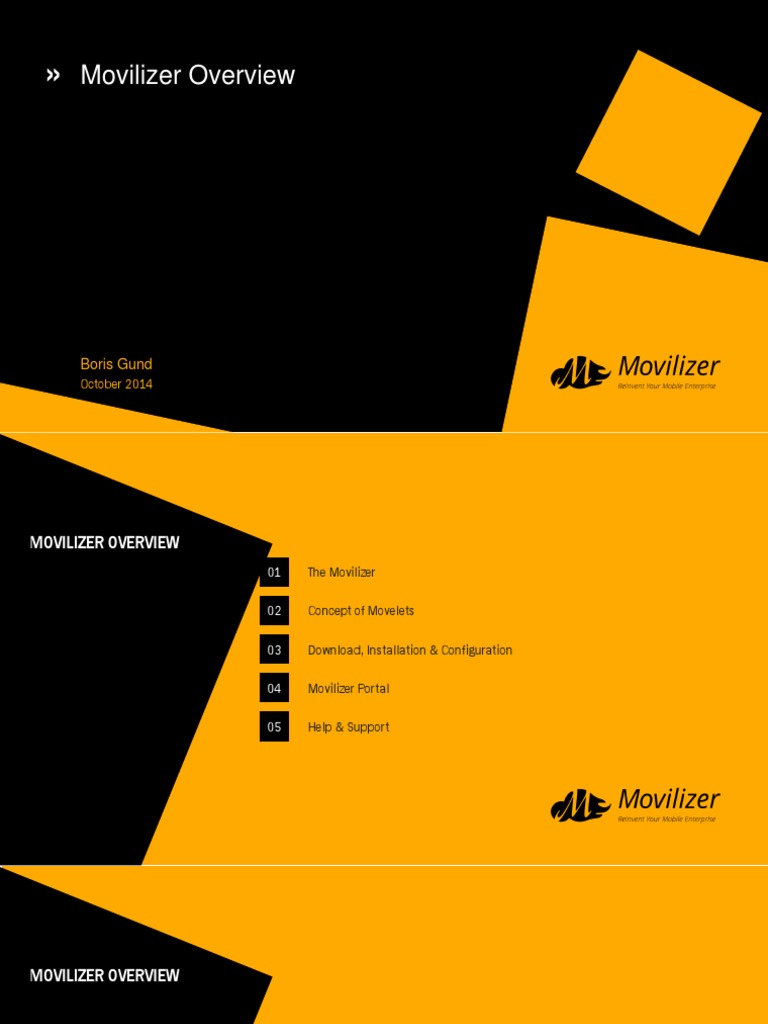00 Movilizer Overview | PDF | Mobile App | Web Page