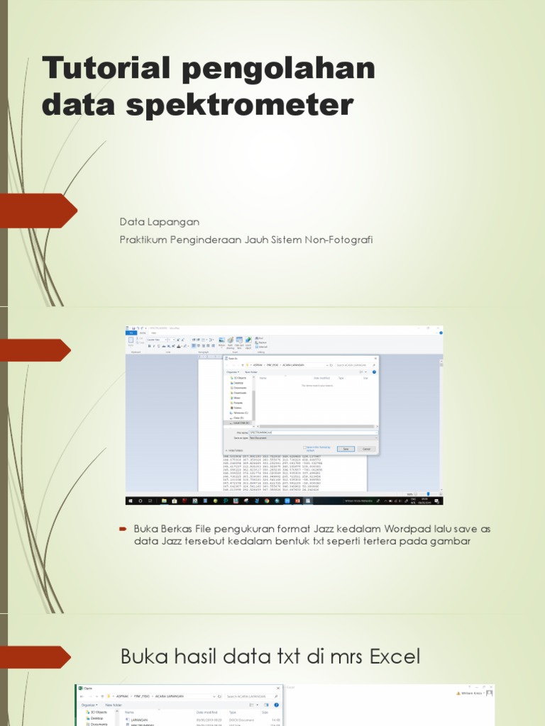 Tutorial Spektrometer Non-Foto | PDF | Komputer