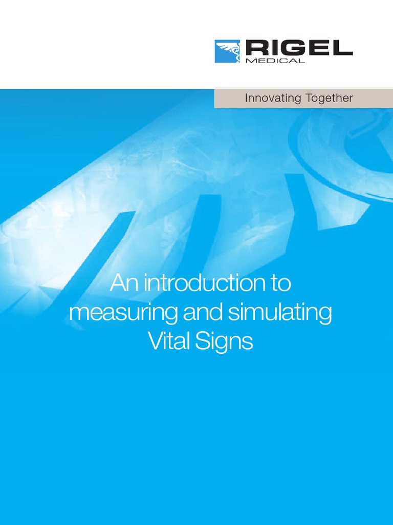 Rigel Vital Signs Booklet UK PDF | PDF | Heart | Atrium (Heart)