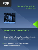 Presentation On Copyrights | PDF