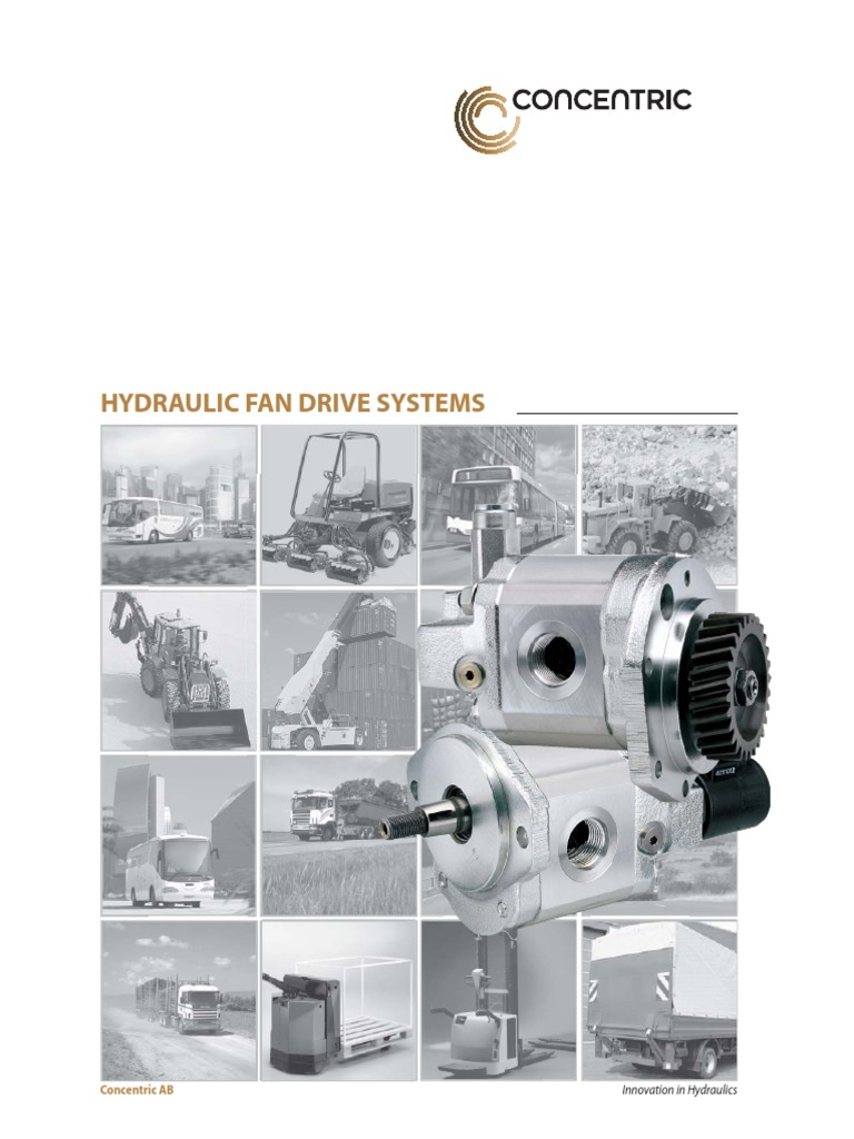 Hydraulic Fan Drive Systems: Concentric AB | PDF | Pump | Engines