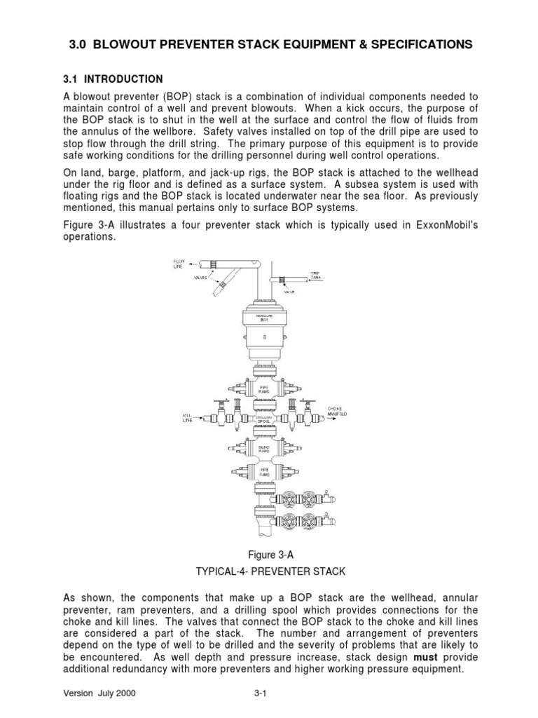 Sec03 PDF | PDF | Casing (Borehole) | Blowout (Well Drilling)
