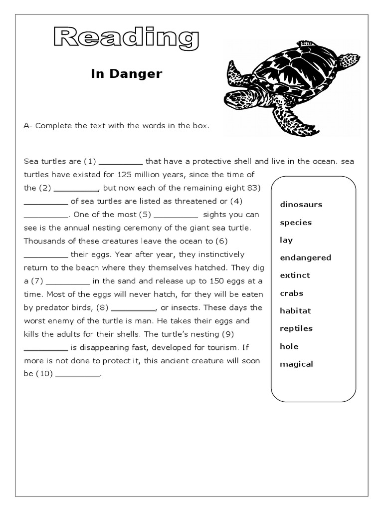 Reading in Danger | PDF