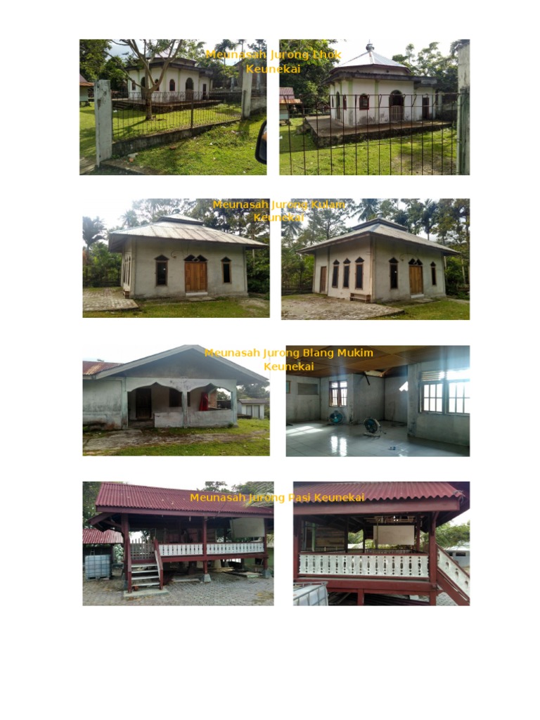 Meunasah Jurong Keunaekai | PDF