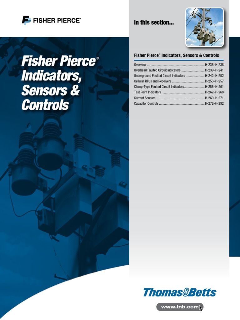 Fisher Pierce Indicators Sensors and Controls | PDF | Electrical ...