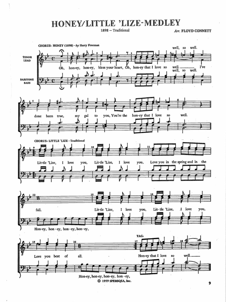 Honey:Little 'Lize Medley | PDF