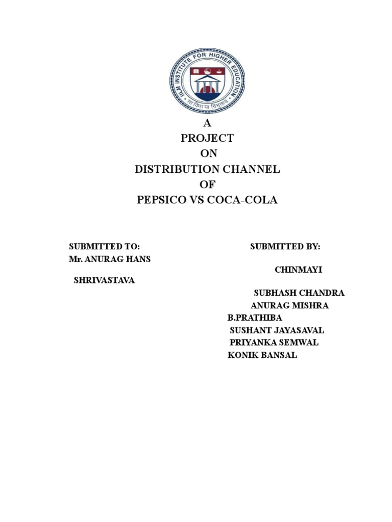 Distribution Channels of PepsiCo vs Coca-Cola | PDF | Pepsi Co | Coca Cola