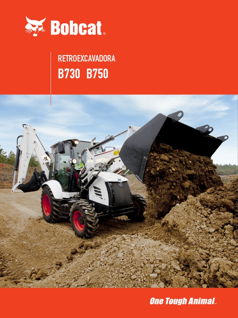 Bobcat b730 b750 Retroex | PDF | Vehículos | Tecnología de vehículos