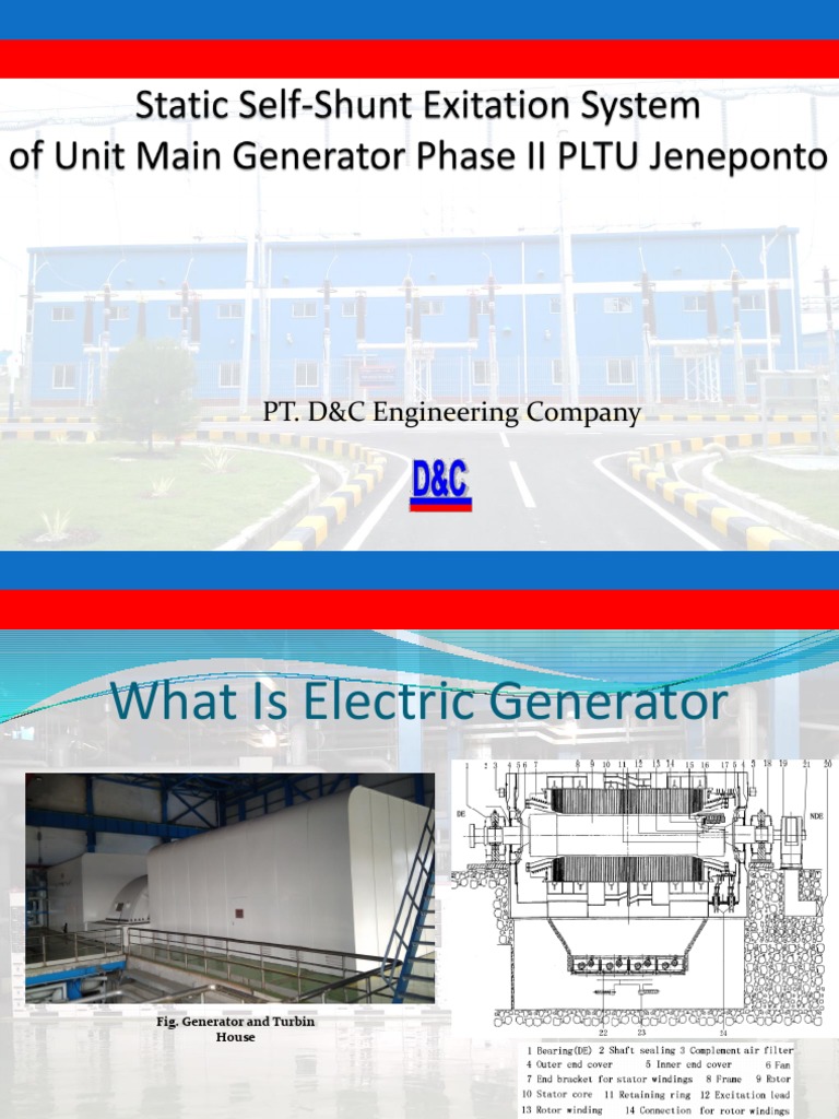 Static Self-Shunt Exitation System of Unit Main Generator | PDF