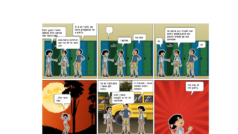 Comic Present Perfect 1 | PDF