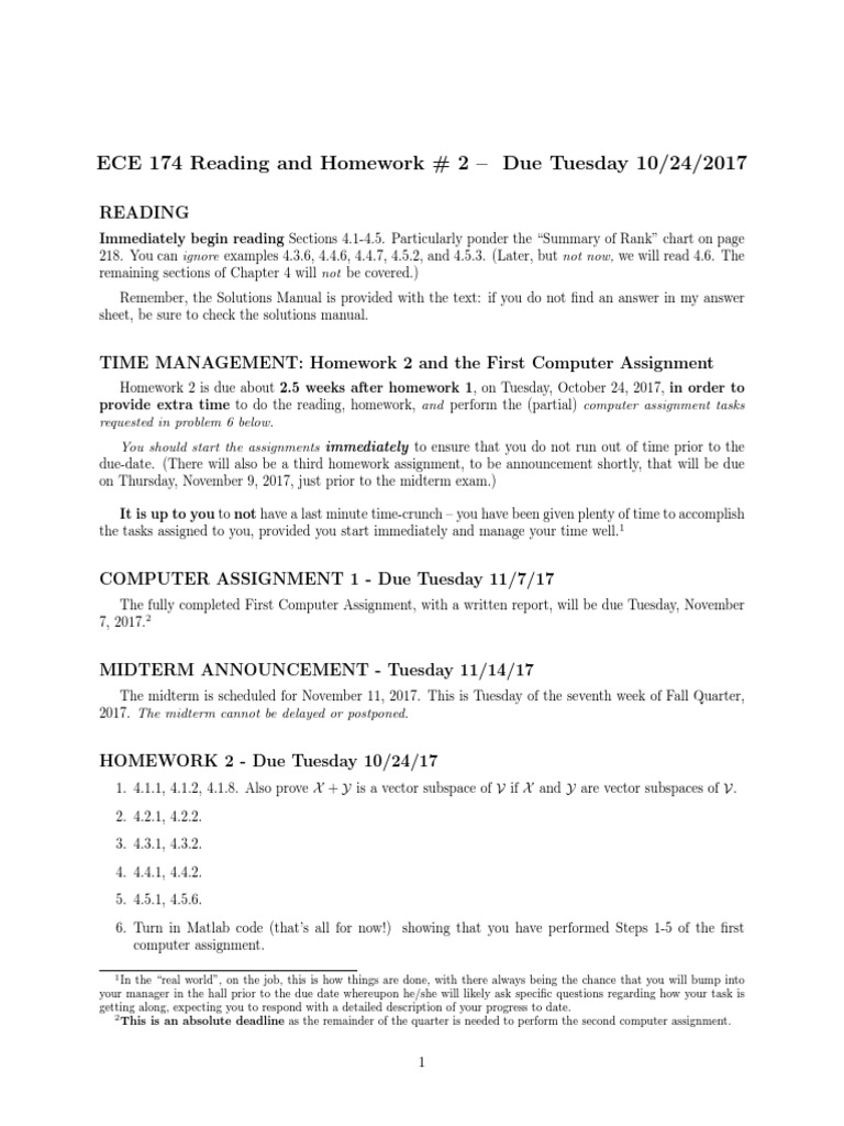 174 HMWK 2 F2017 PDF | PDF