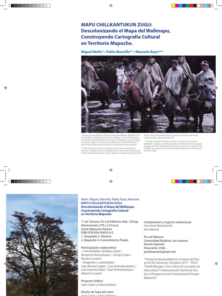 Mapa del Wallmapu: Descolonización y Cultura | PDF | Mapa | Conocimiento