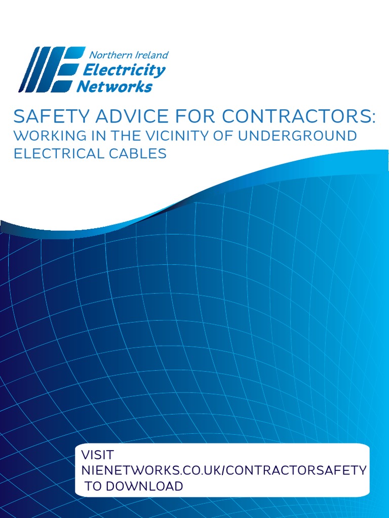 Underground Cable Safety Guide | PDF | Electrical Grid | Employment