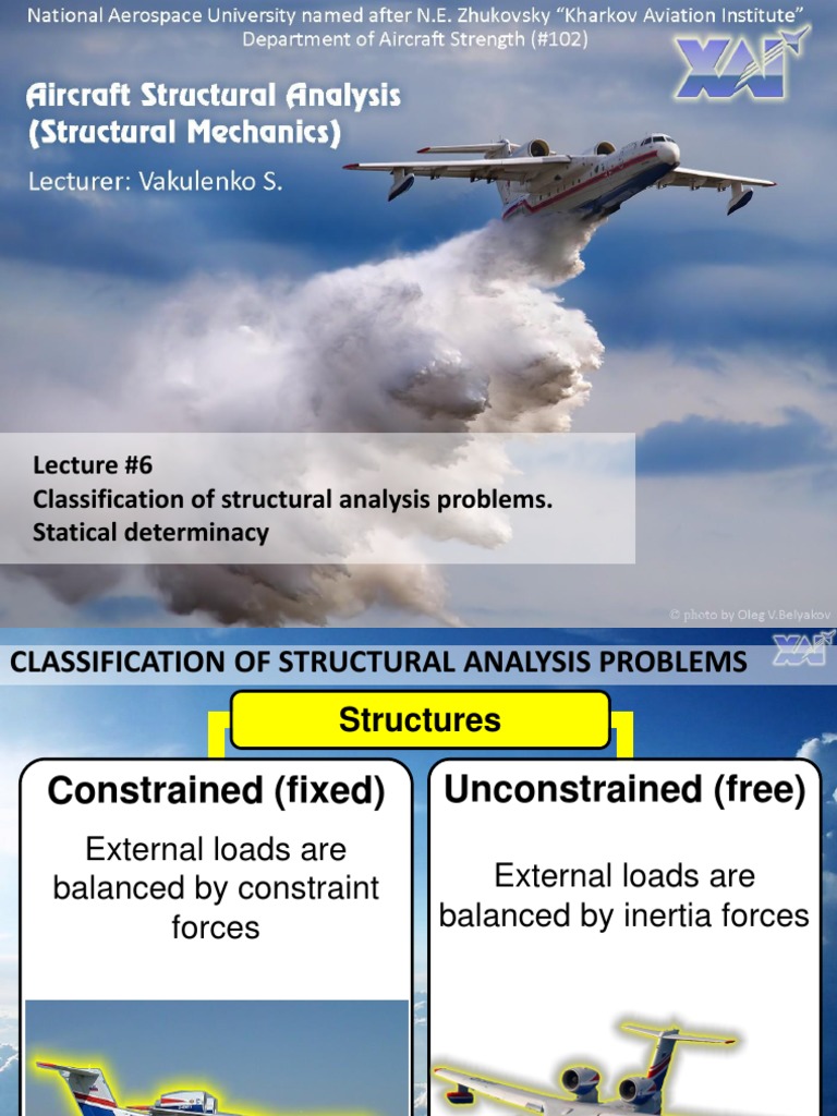 s6 l05 Classification of Structural Analysis Problems Statical ... s6 l05 Classification of Structural Analysis Problems Statical ...
