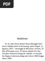 Biografi Hasri Ainun Habibie | PDF