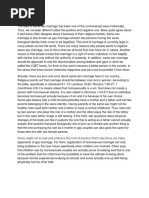 Position Paper Divorce | PDF | Divorce | Marriage