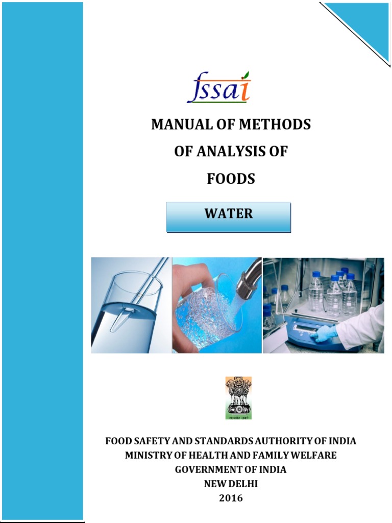Manual Water Analysis 09 01 2017 PDF | PDF | Ph | Filtration