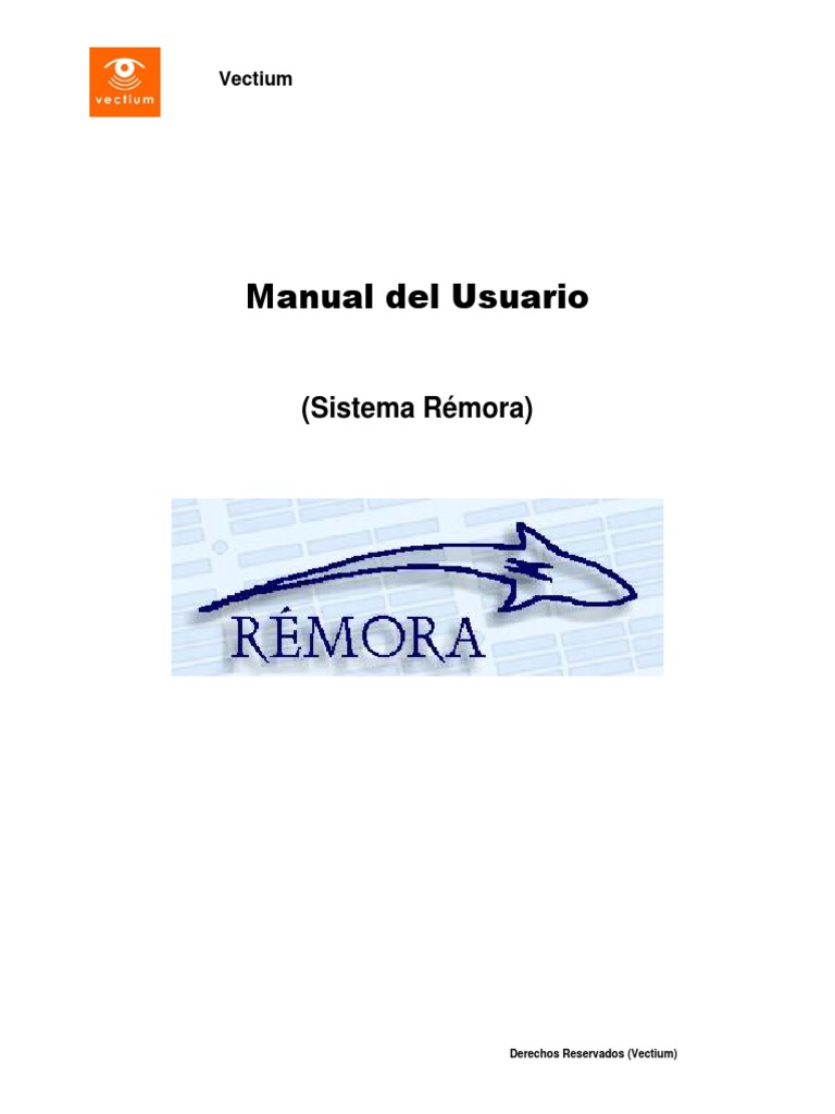Manual del Sistema Remora GPS | PDF | Point and Click | Mapa
