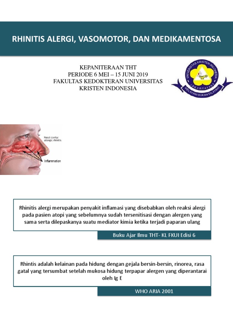 Rhinitis Alergi | PDF
