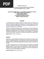 Método Isocrático | PDF | Cromatografía | Línea espectral