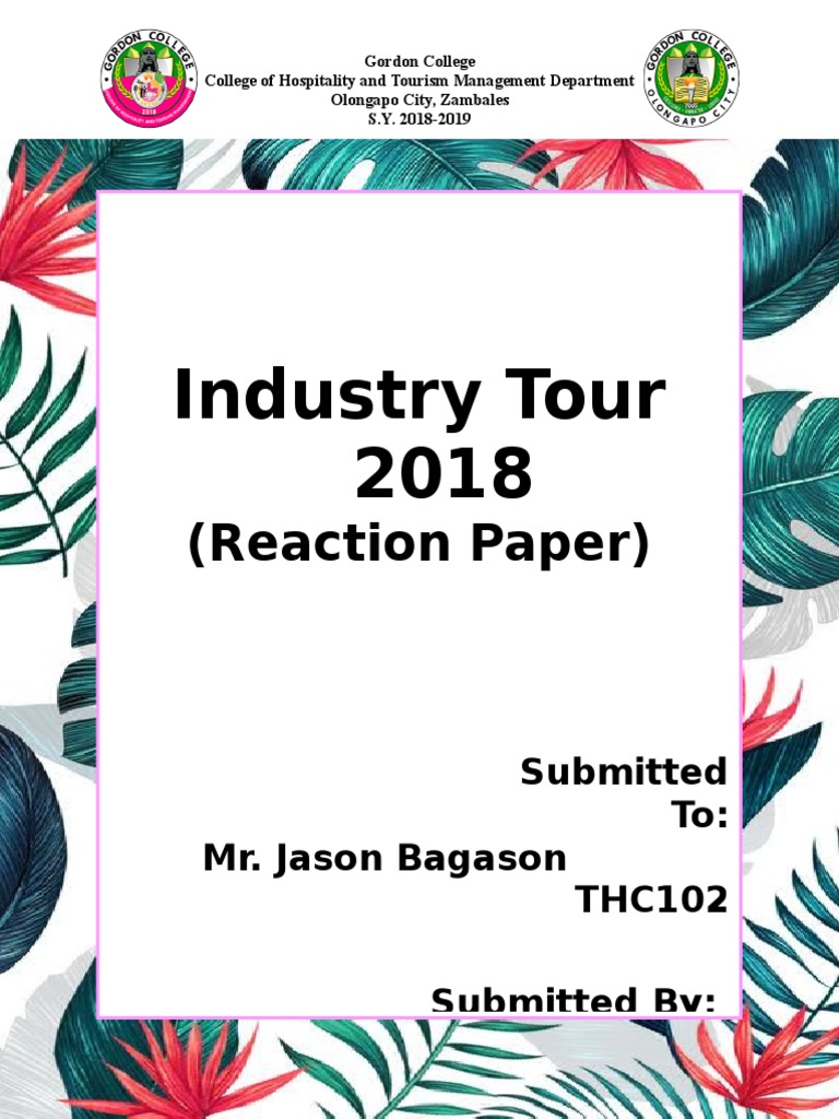Industry Tour Cover | PDF