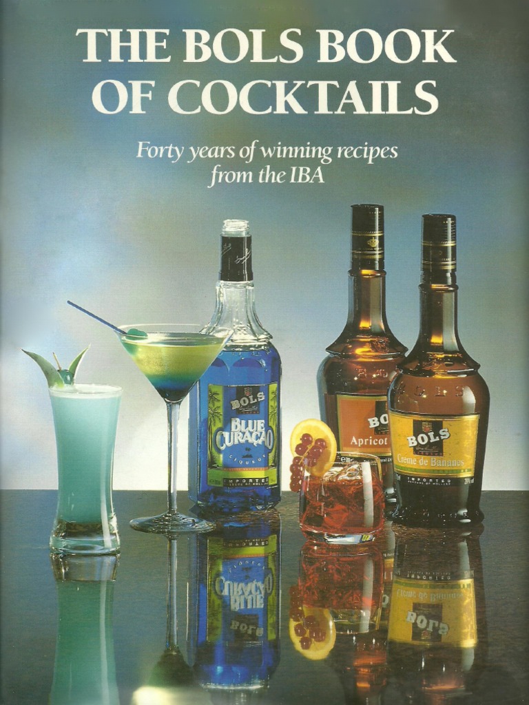 1992 THE BOLS BOOK OF COCKTAILS Por Jan G. Van Hagen, Bols Royal ...