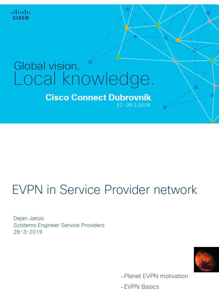 EVPN Solutions for Service Providers | PDF | Multiprotocol Label ...