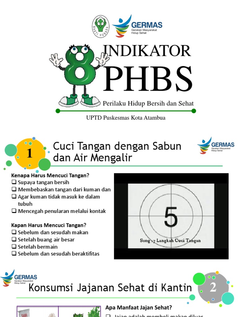 8 Indikator PHBS | PDF