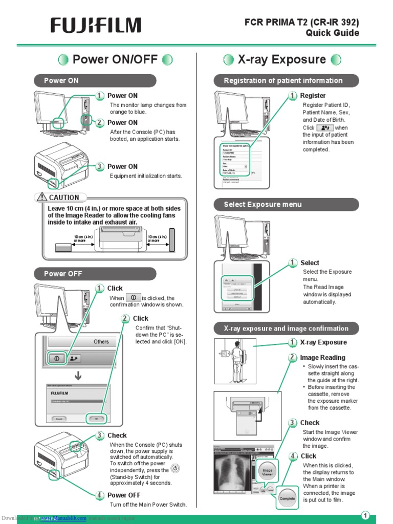 FCR Prima t2 | PDF | Compact Cassette | Image Scanner