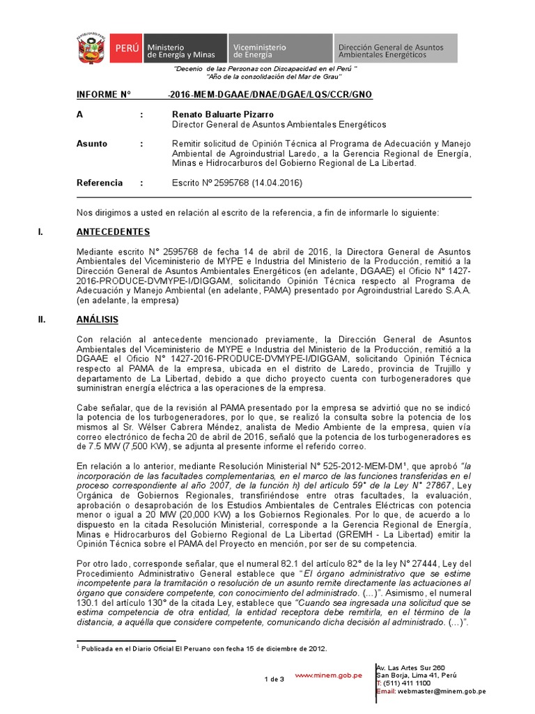 Modelo de Pama | PDF | Perú | Gobierno