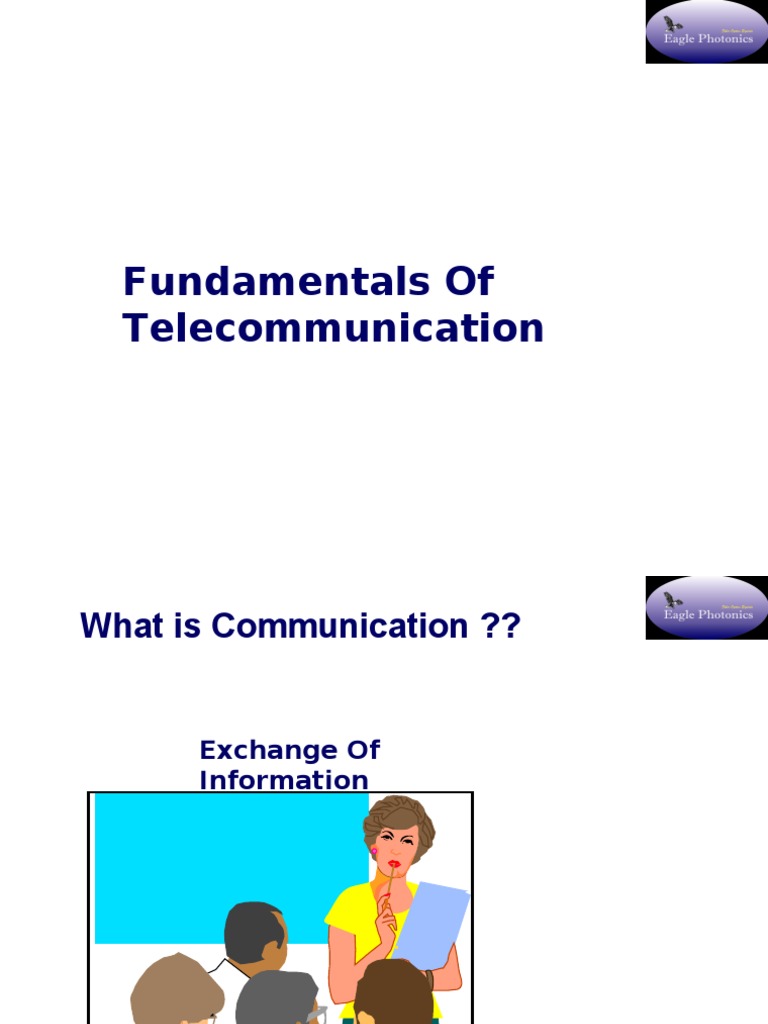 Fundamental of Telecommunication | PDF | Transmission Medium | Coaxial ...