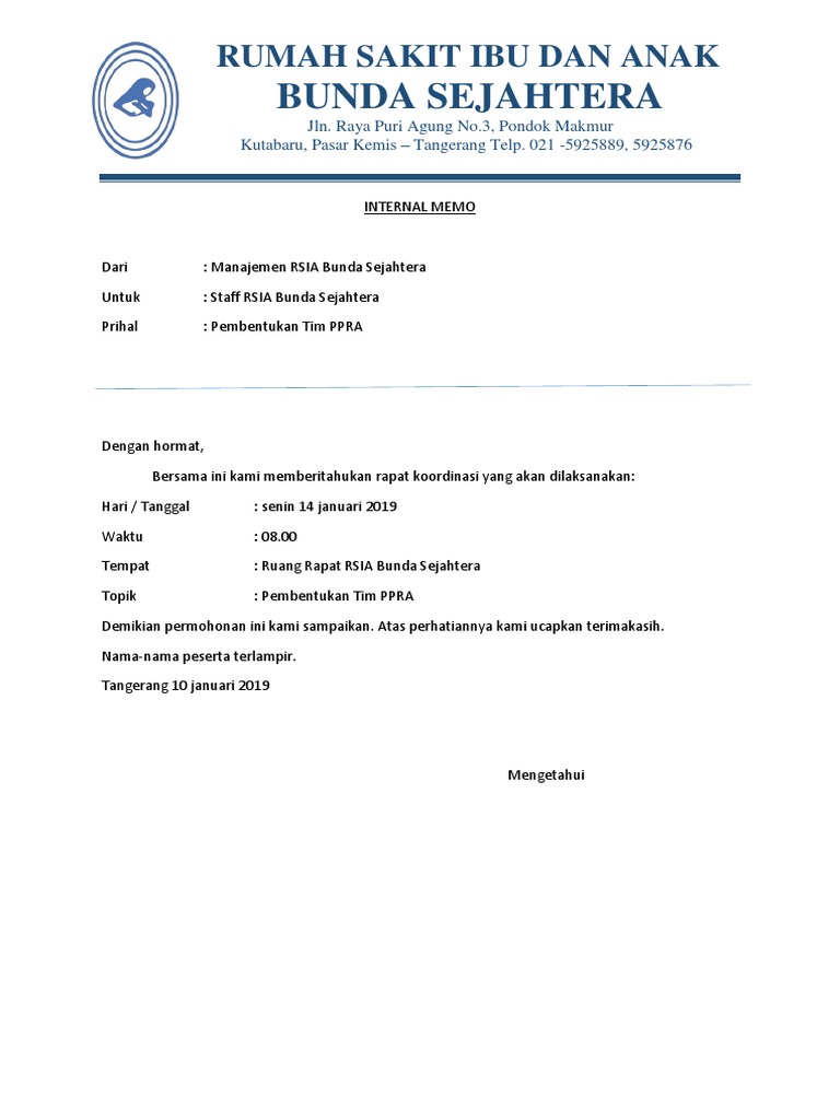 Surat Undangan | PDF