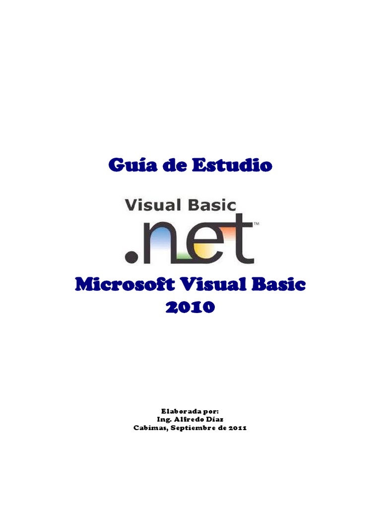 Visual Basic 2012 Tutorial PDF | PDF | .NET Framework | Programación de ...