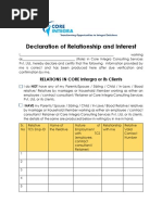 Employee Relatives Declaration Form | PDF