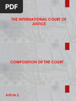 ICJ Statute: Court Organization | PDF | Judgment (Law) | International Law