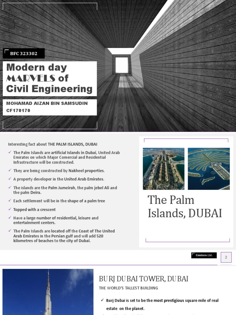 Modern Day of Civil Engineering: Marvels | PDF