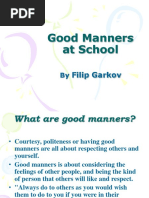 Good Manners Chart Printable | PDF