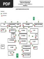 Contoh Denah Jalur Evakuasi | PDF