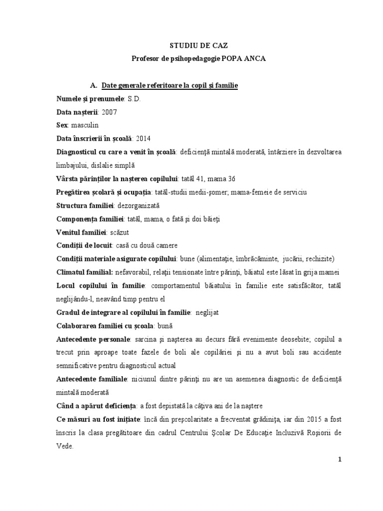 Evaluare Psihologica | PDF