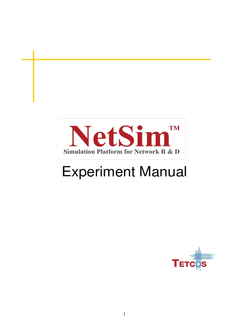 Netsim Experiment Manual Pdf Pdf Transmission Control Protocol