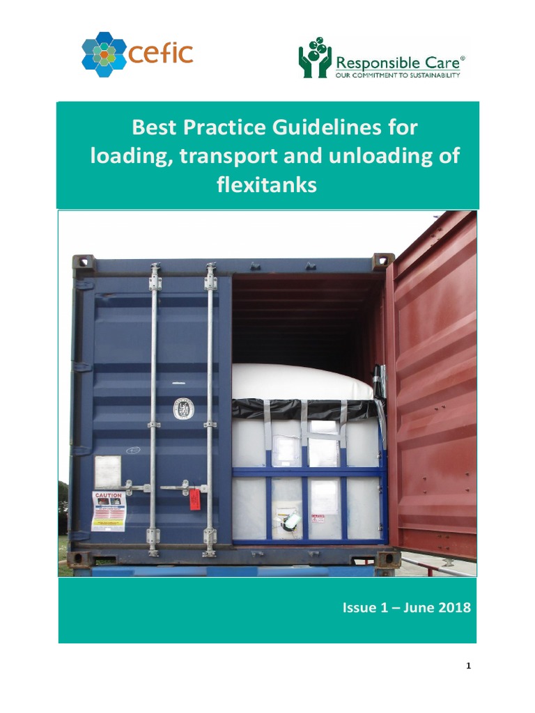 Flexitank Loading and Unloading Guidelines | PDF | Dangerous Goods ...