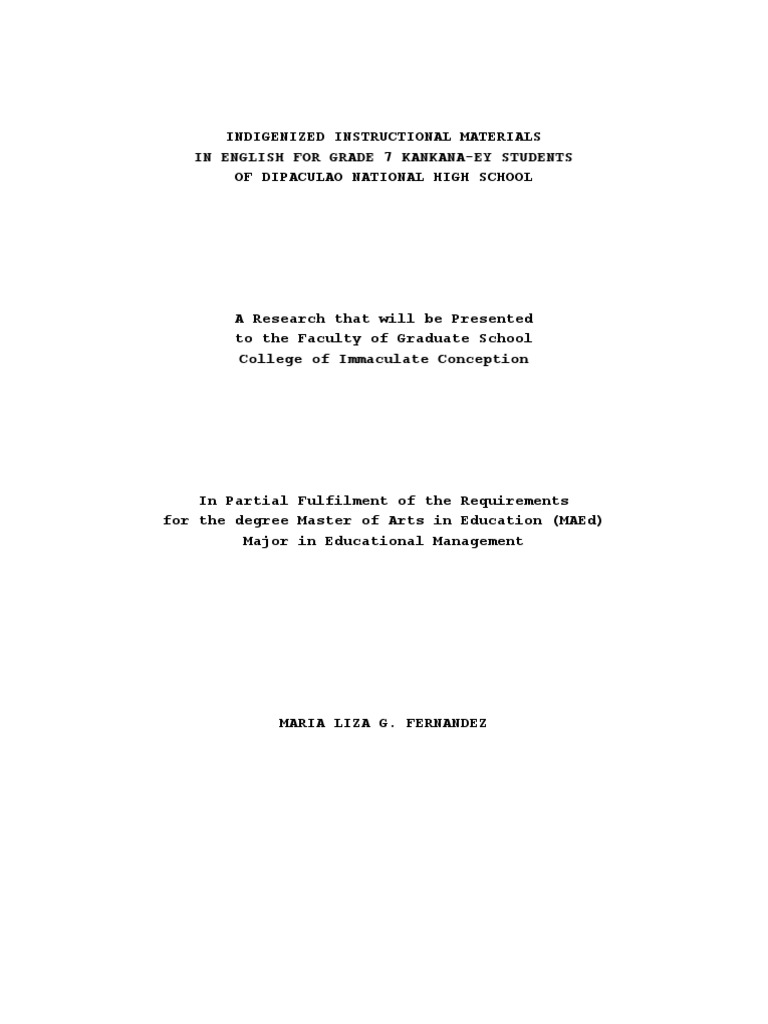 Indigenized Instructional Materials PDF | PDF | Traditional Knowledge ...