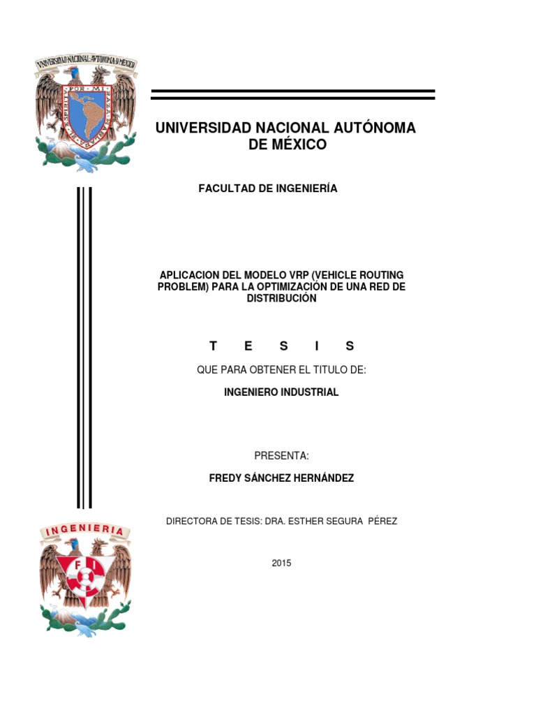 Optimización de Rutas con VRP en Logística | PDF | Programación lineal | Transporte