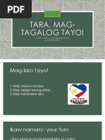 Tagalog Prepositions | PDF