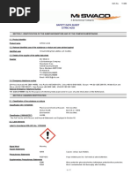 SDS Downy Fabric Softener | PDF | Superfund | Personal Protective Equipment