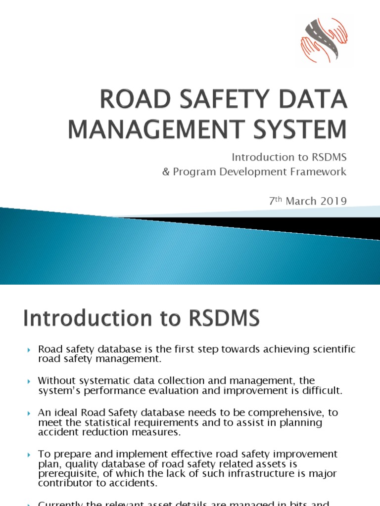 Road Safety Data Management System | PDF | Traffic Collision | Traffic